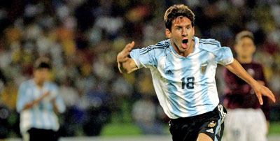 Messi es el gran candidato para consagrarse como el jugador revelación ...