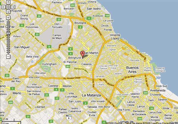 Los mapas argentinos de Google ya pueden verse