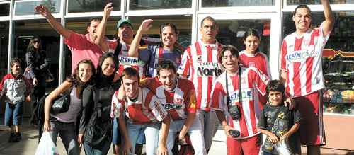Los Campodónico se vieron en la previa
