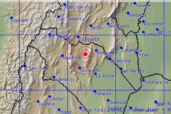 La tierra se estremeció en La Rioja