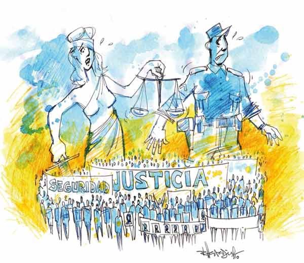 Una mesa inestable de tres patas