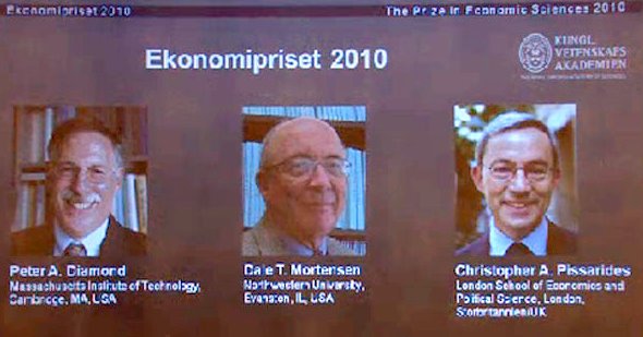 El Nobel de Economía premia a tres estudiosos del desempleo