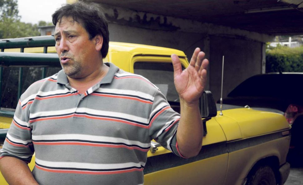 "Cuando me chocó, supuse que lo perseguían"