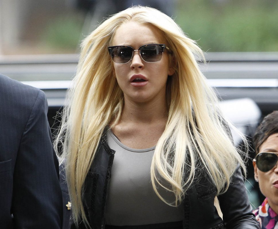 Lindsay Lohan entró a la cárcel