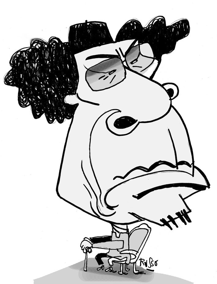 Un déspota caprichoso, desconfiado y colérico