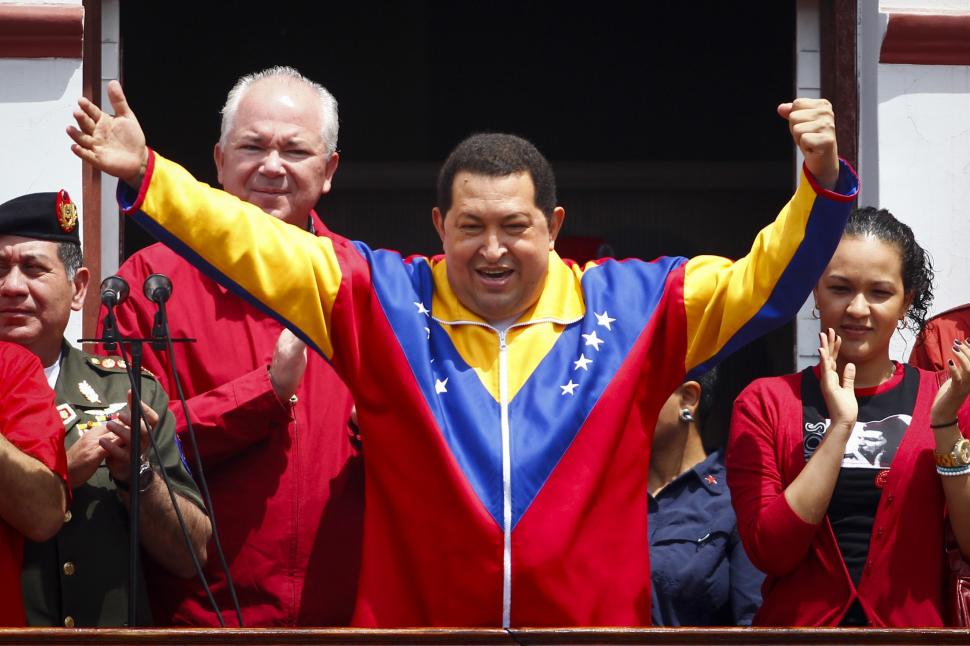 Volvió Chávez y dio un discurso de 30 minutos