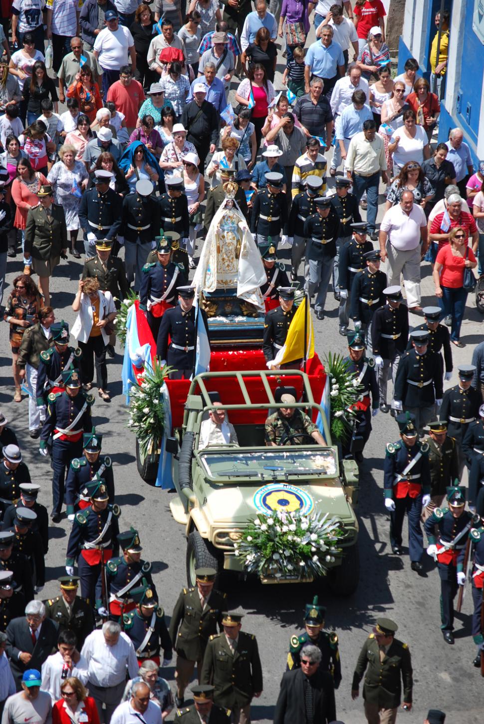 Procesión de la Virgen de La Merced