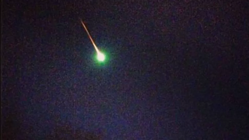 Un meteorito iluminó el cielo de Estados Unidos y Canadá