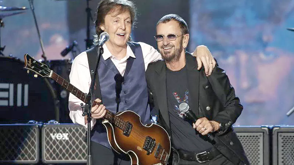 Paul McCartney y Ringo Starr tocarán otra vez