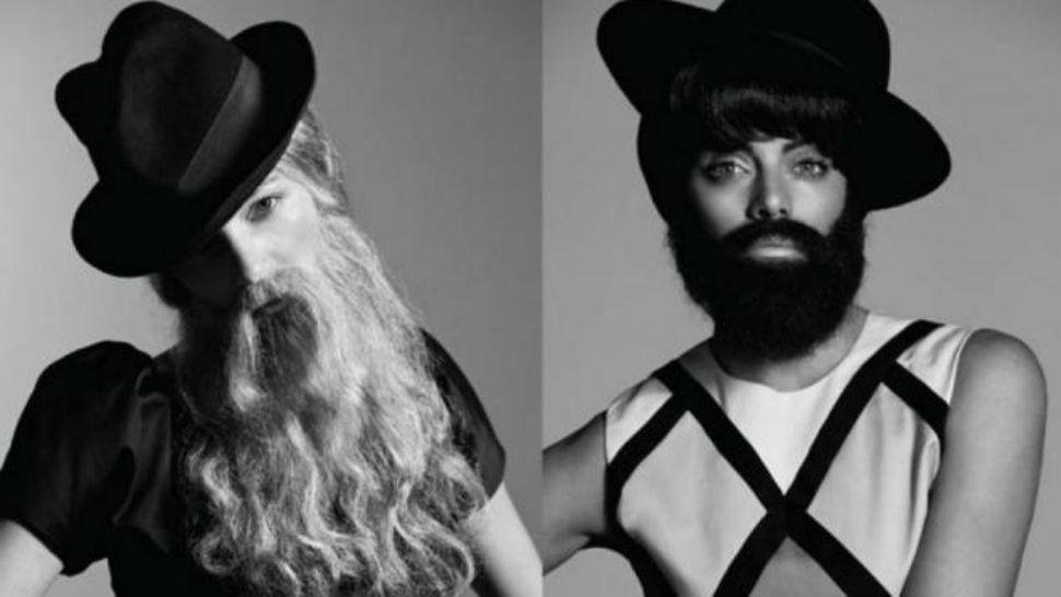 Emilia Attias y Micaela Breque se transformaron en hombres