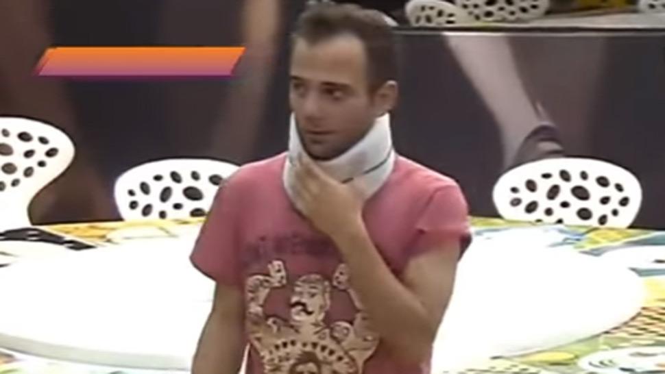 Gran Hermano 2016: por un juego, Gabriel terminó con cuello ortopédico