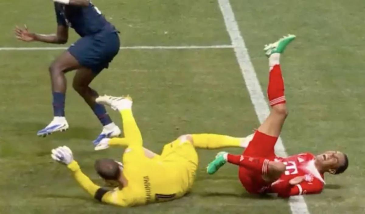 Donnarumma habló sobre la lesión de Musiala: "Estoy muy afectado"