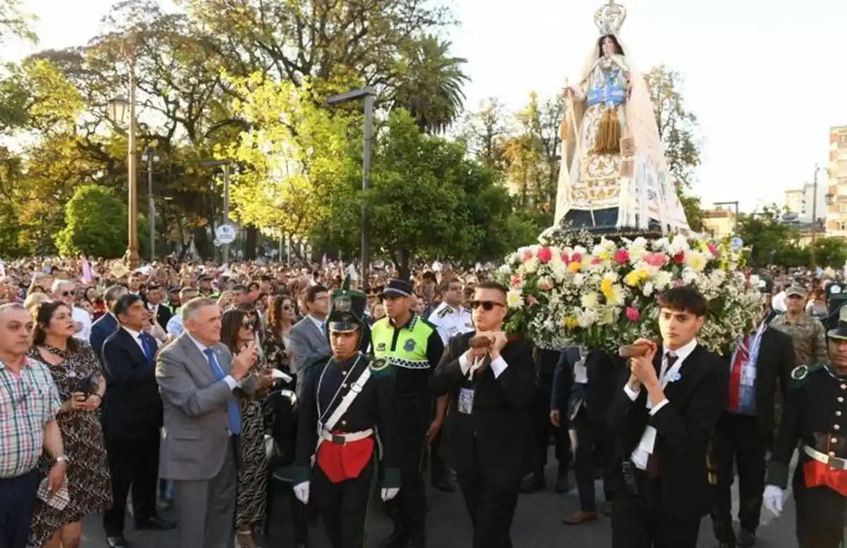 Jaldo encabezó los actos y la procesión en honor a la Virgen de La Merced