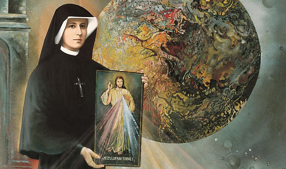 Santoral del 5 de octubre: día de Santa Faustina Kowalska, apóstol de la Divina Misericordia