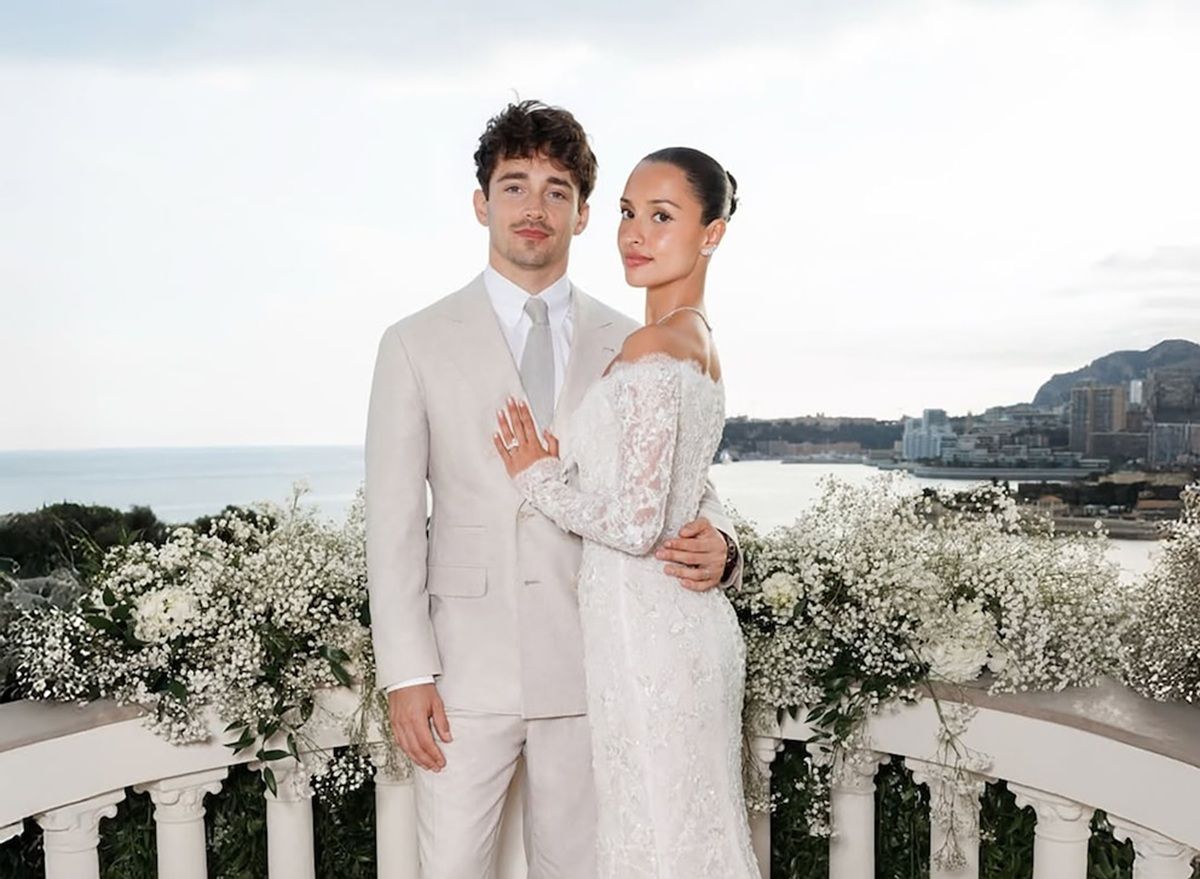 El álbum de fotos y los detalles del casamiento del piloto de F-1 ...