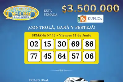 Números de Oro - LA GACETA Tucumán